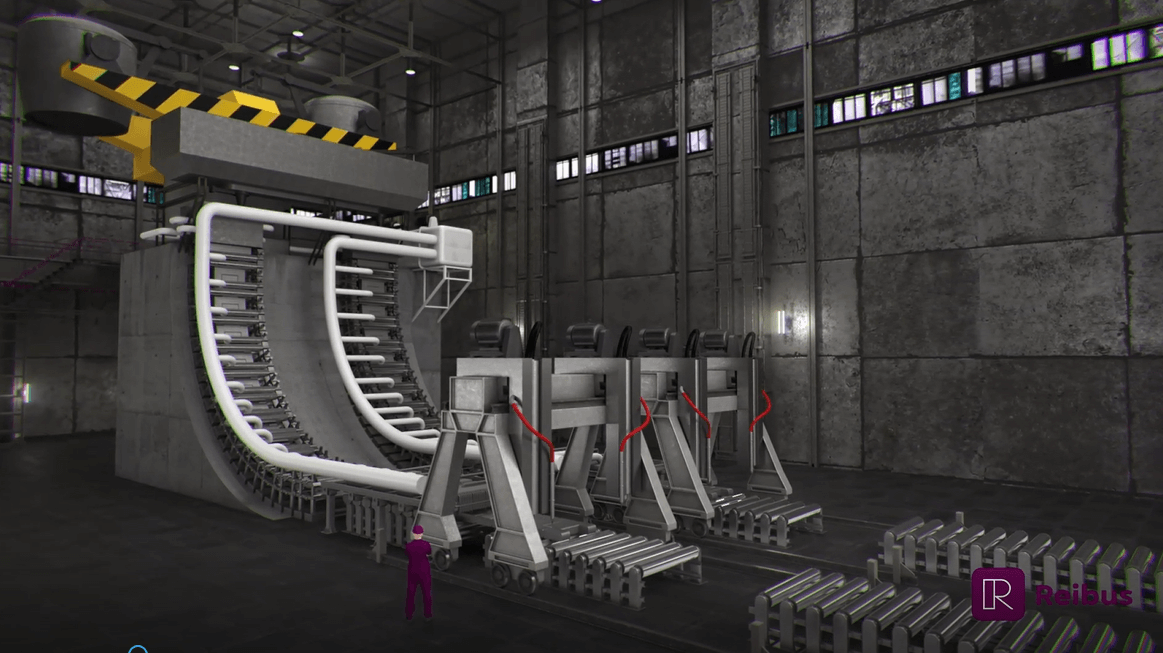 Steel Slab Casting - Reibus Logistics